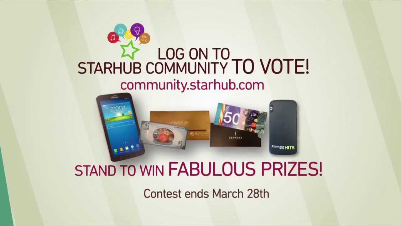 StarHub Community Contest Promo - YouTube
