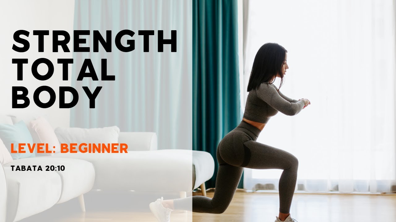 FULL BODY 20-MINUTE STRENGTH - HOME WORKOUT - BEGINNER - YouTube
