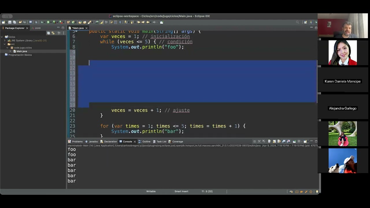 Programación Básica: Ciclos - YouTube
