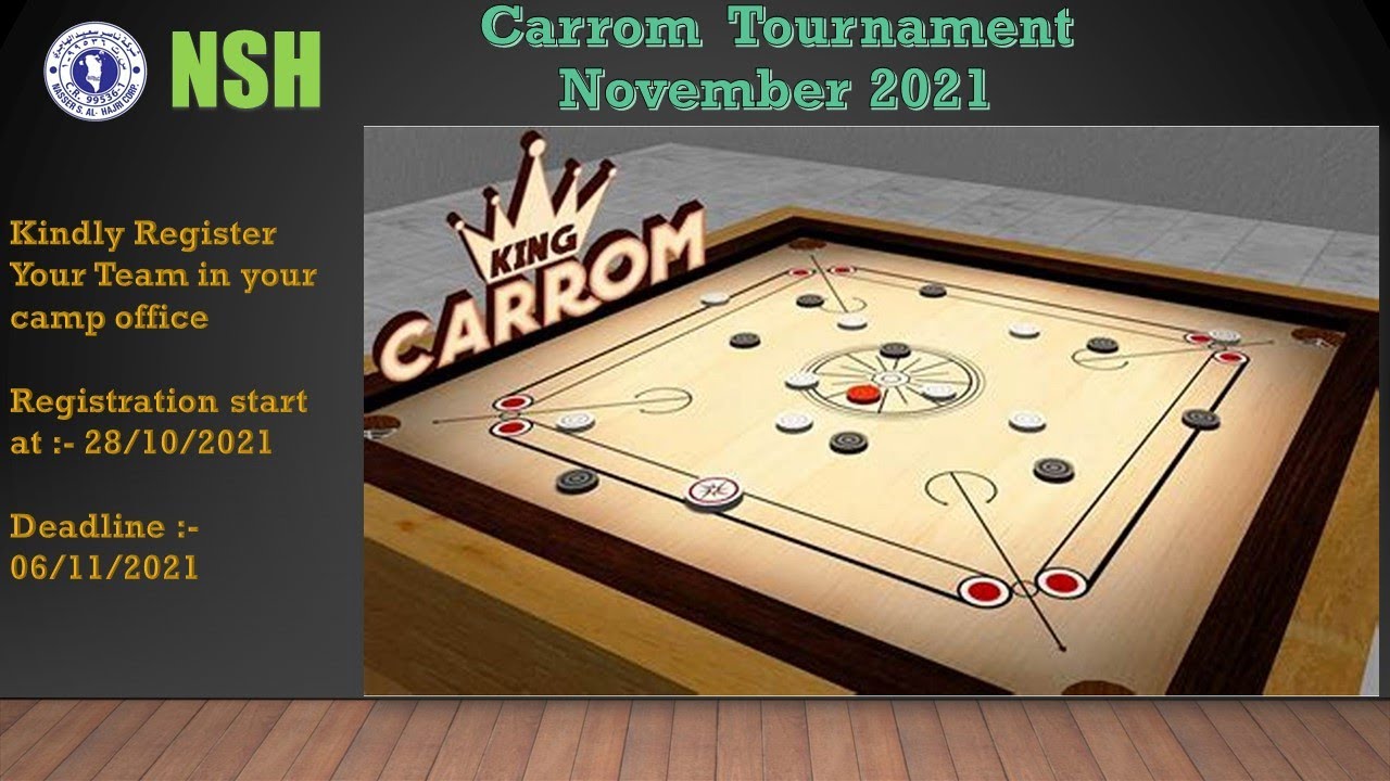 NSH carrom Tournament 2021 #NSH #BAHRAIN #WELFARE #TTSJV #BAPCO #INDIA ...