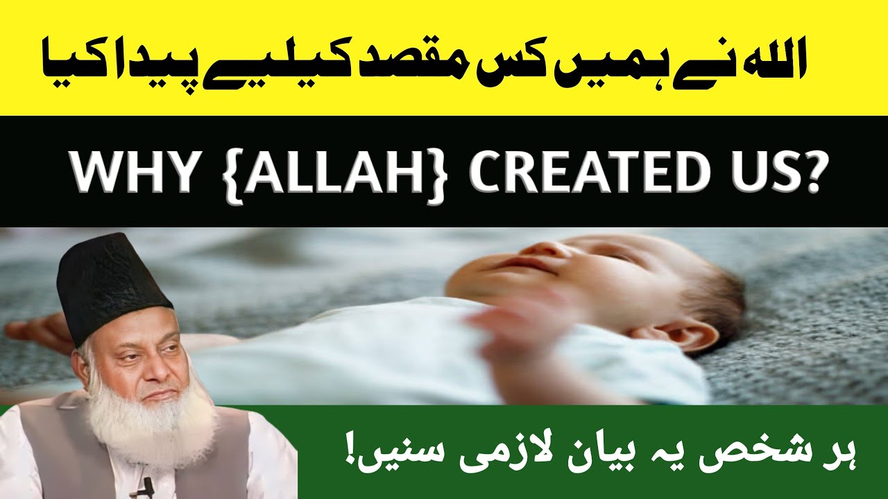 Why Allah Created Us Allah Ne Hamay Kis Muqsad Keliye Paida Kiya