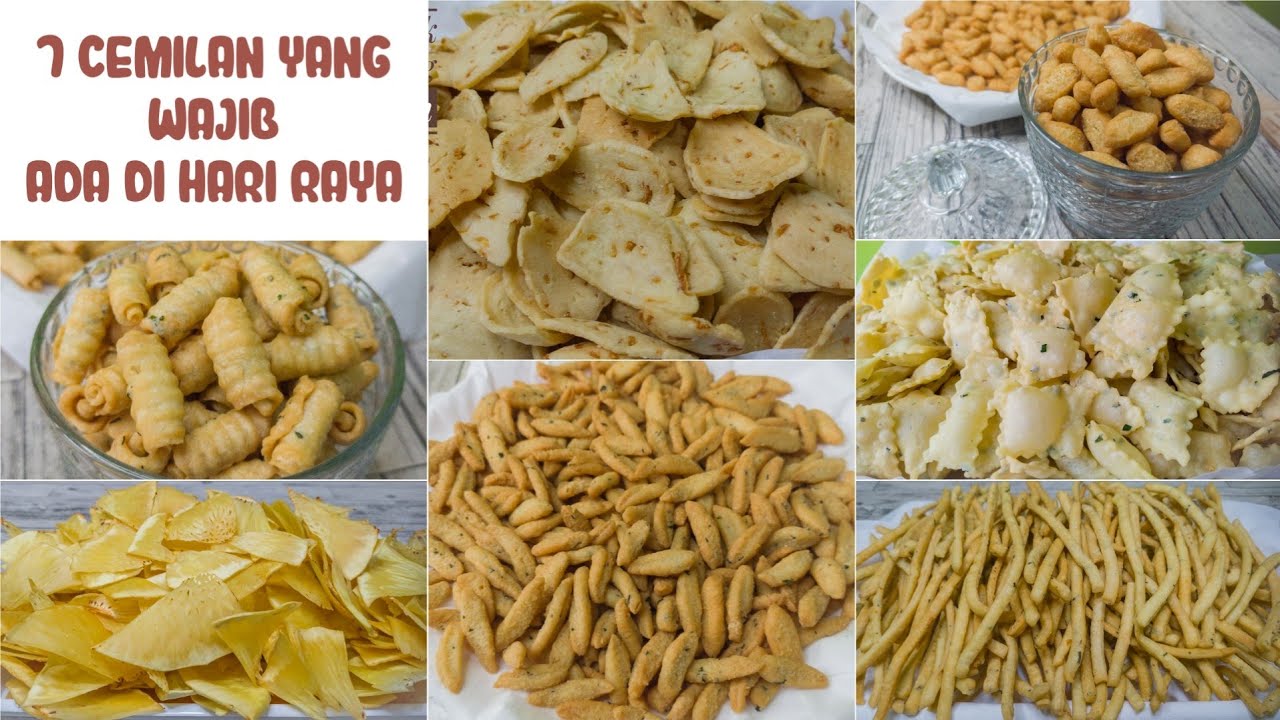 7 RESEP CEMILAN YANG MUDAH DIBUAT UNTUK HARI RAYA - YouTube