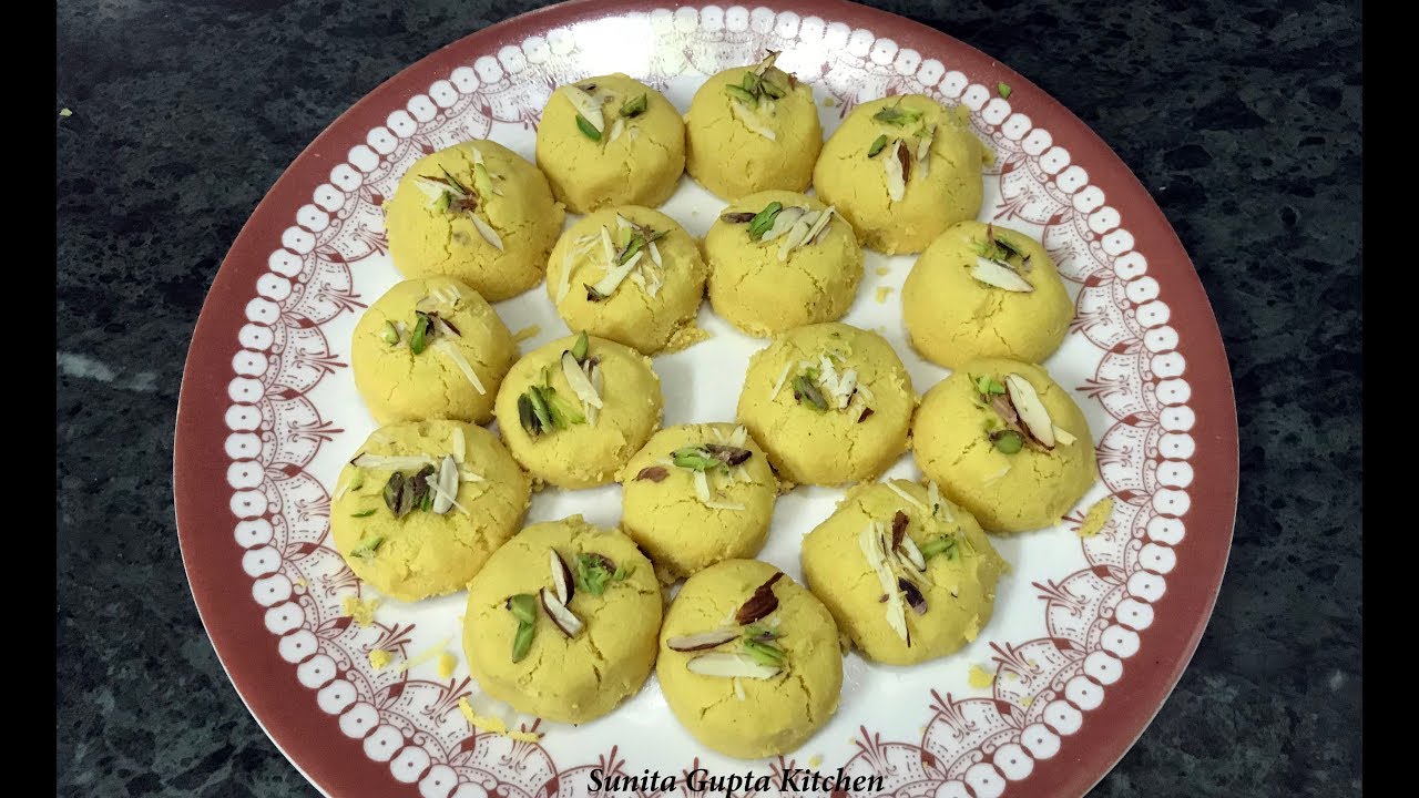 Besan Naan khatai recipe in oven | Besan Nankhatai easy home made hindi ...
