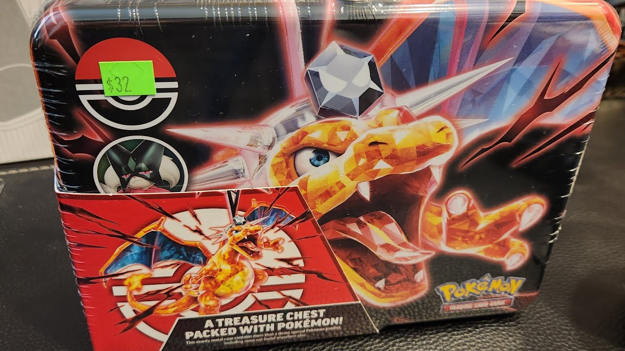 OPENING A NEW POKÉMON COLLECTORS TREASURE CHEST! - YouTube