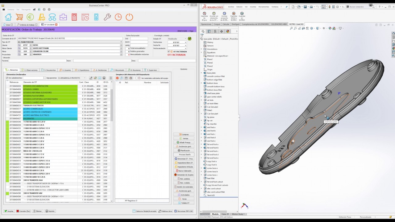 Integración ERP-SolidWorks - YouTube