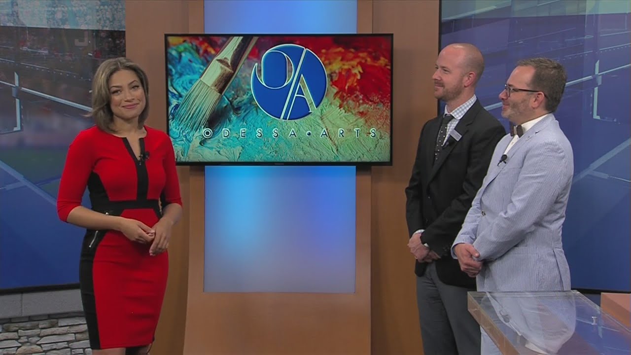 Fox 24 News AM Live Randy Ham Odessa Arts West Texas Jazz Society 2019 ...