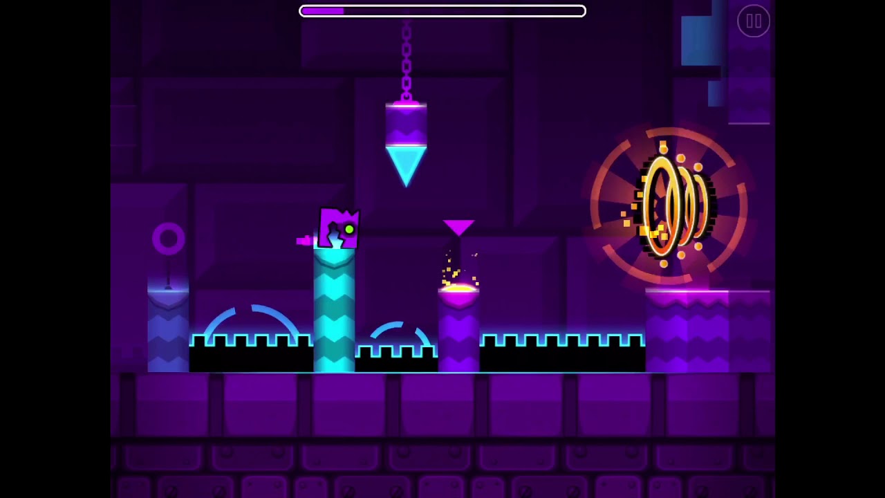 Geometry Dash World iOS Striker (Toxic Factory) 100% Walkthrough - YouTube