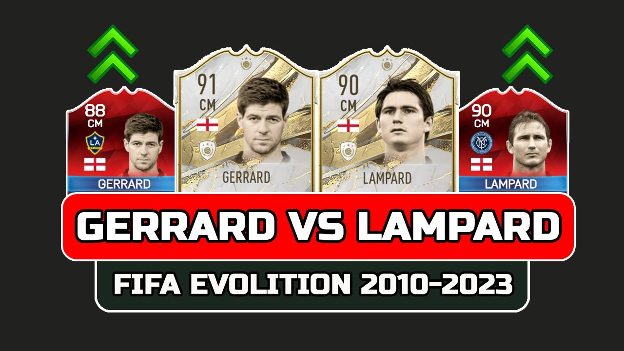 GERRARD VS LAMPARD FIFA EVOLUTION! 👀🤯 | FIFA 10 - FIFA 23 - YouTube