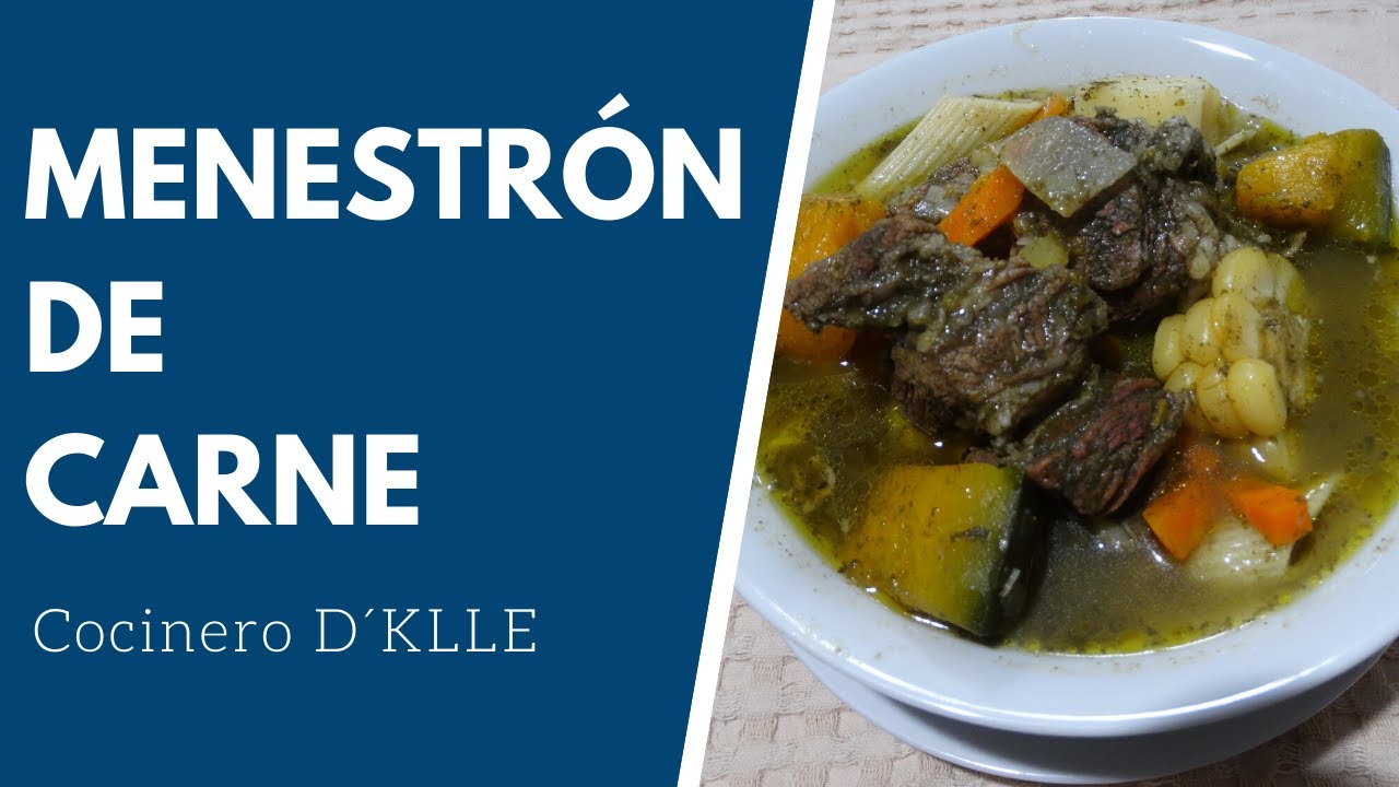 COMO HACER MENESTRÓN FÁCIL y RÁPIDO 😋 | Receta Peruana Menestron - YouTube