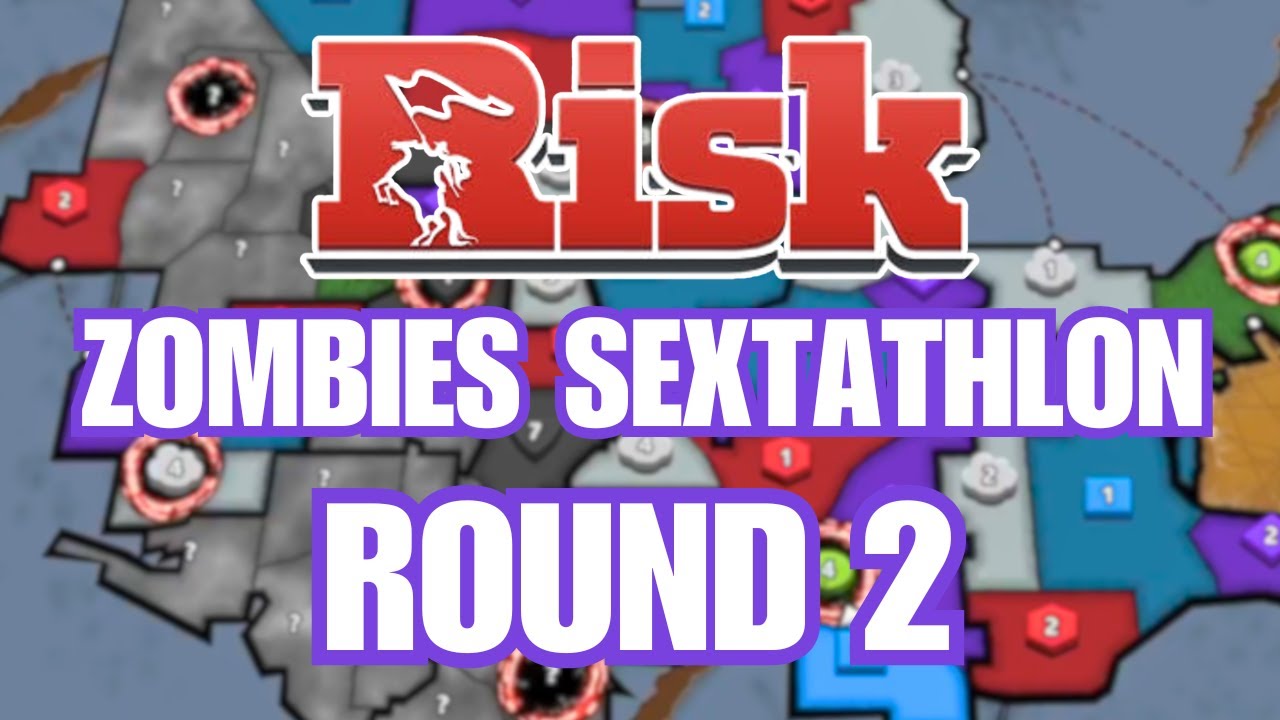 I Can't Run, and I Can't Hide in the RISK Zombies Sextathlon! - YouTube