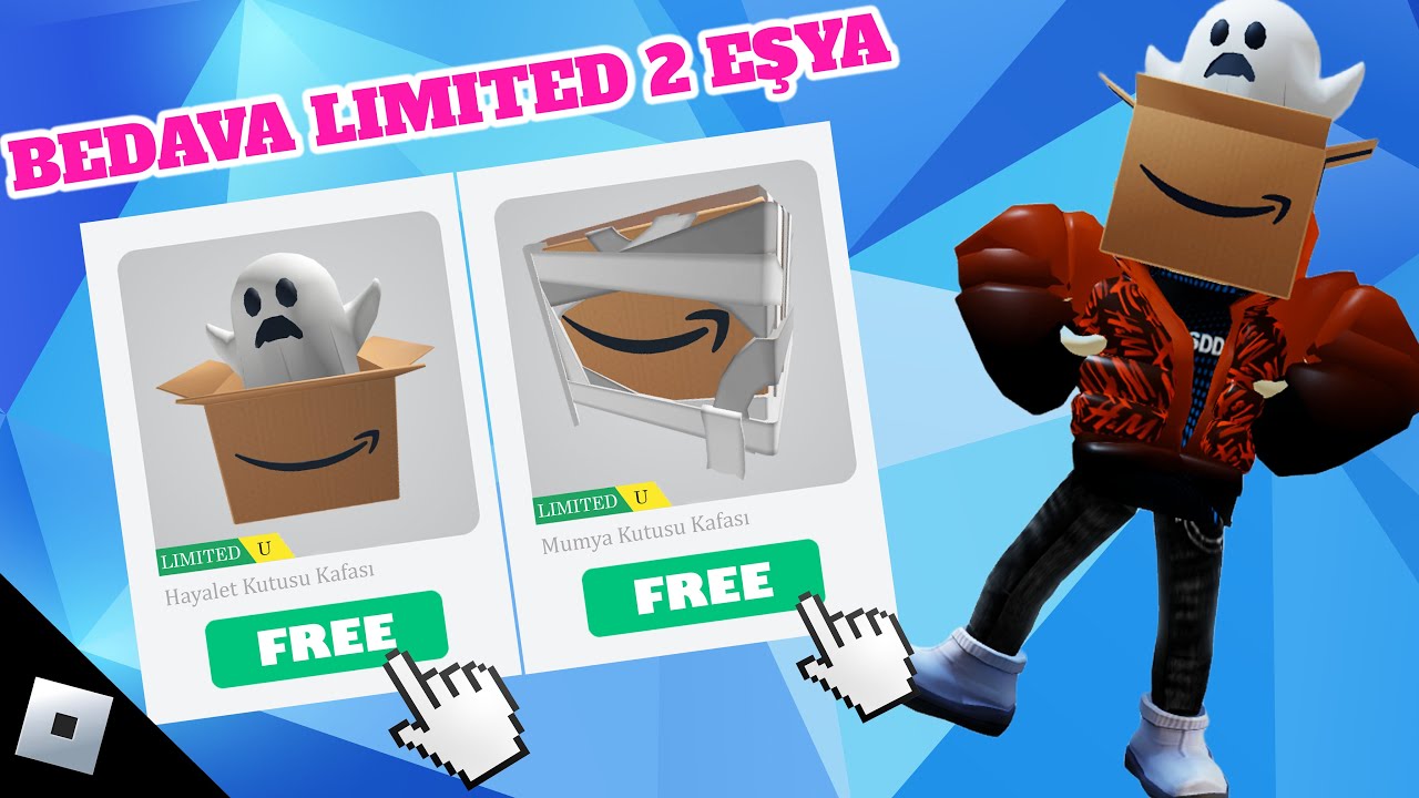 BEDAVA ROBLOX YENİ 2 LIMITED EŞYA 📦🙀! Roblox 2023 - YouTube