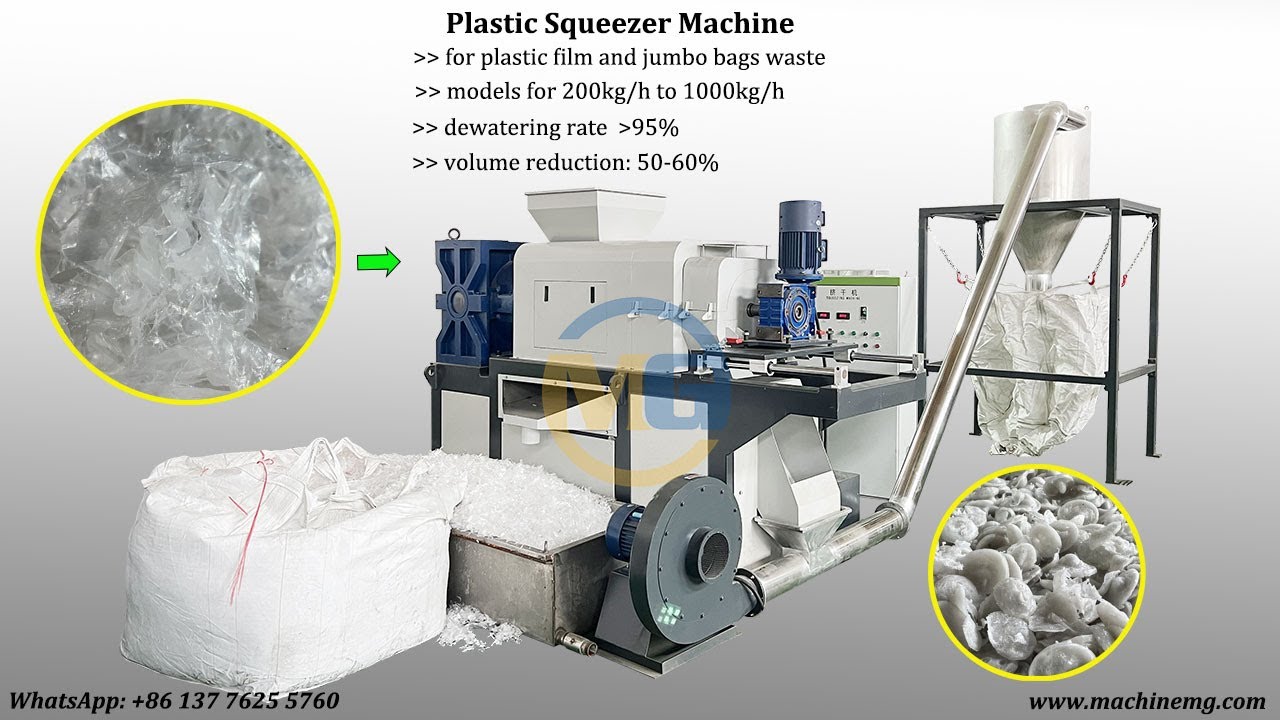 Revolutionize Your Plastic Film Recycling with Our Advanced Plastic ...