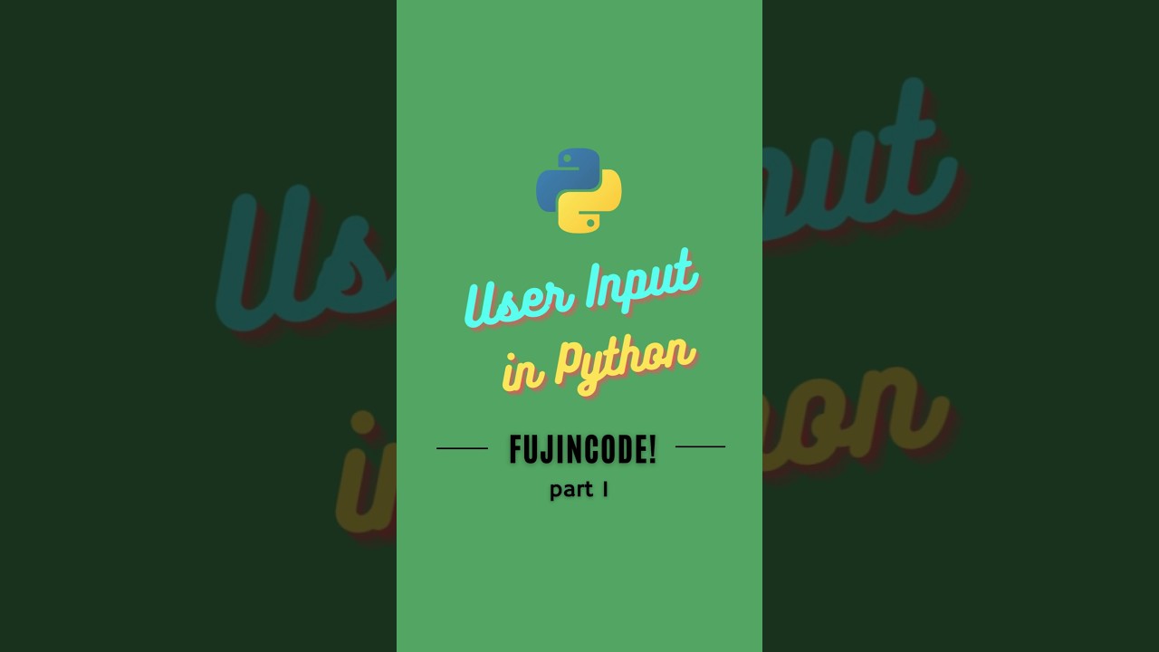 User Input In Python Part 1 programming coding python YouTube user-input-in-python-part-1-programming-coding-python-youtube