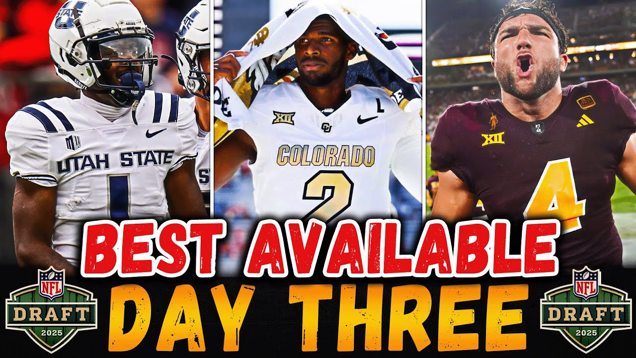 Best Available Day 3 Prospects | 2025 NFL Draft - YouTube