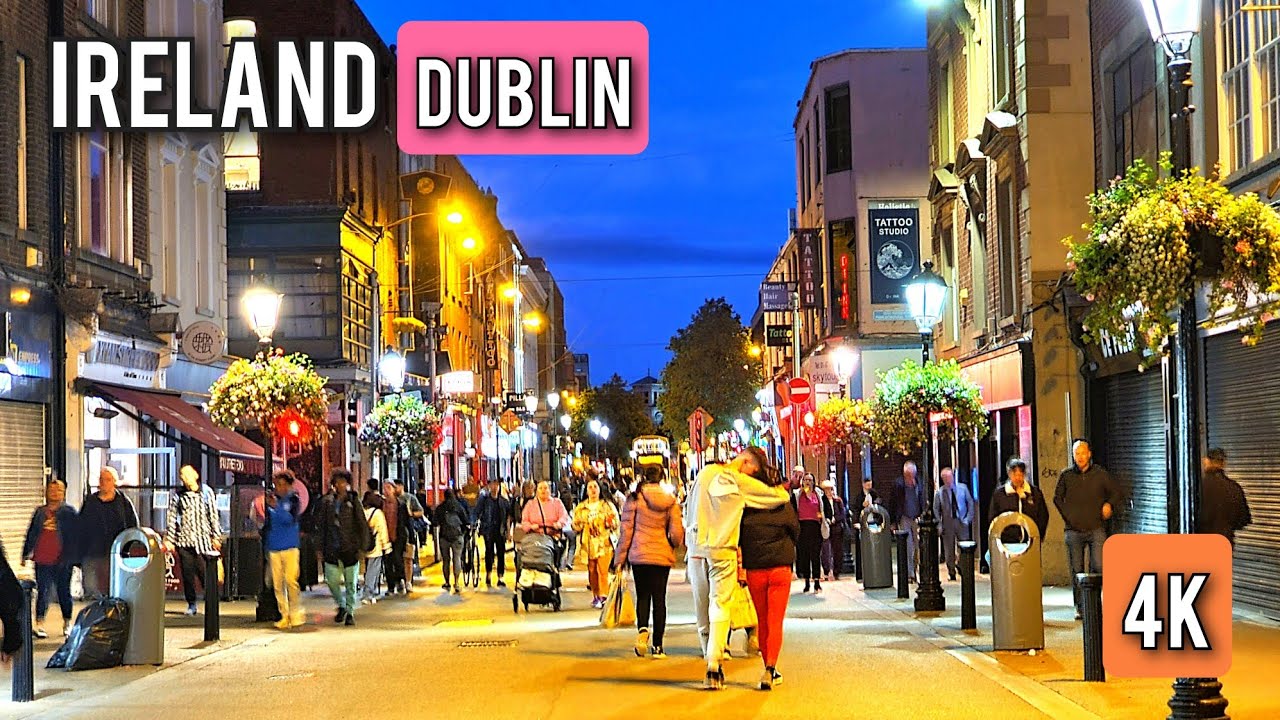 Ireland Dublin 4k | Dublin Tour 4k - YouTube