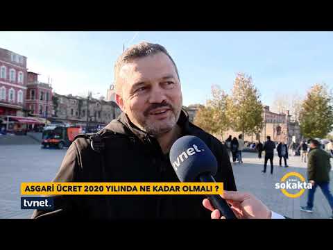 TVNET Sokakta - Asgari Ücret 2020 Yılında Ne Kadar Olmalı?