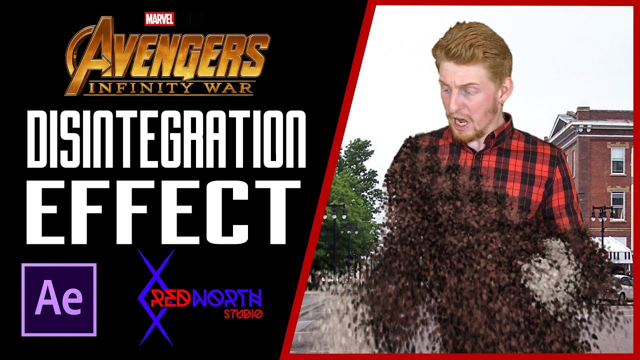 DISINTEGRATION EFFECT | After Effects - YouTube