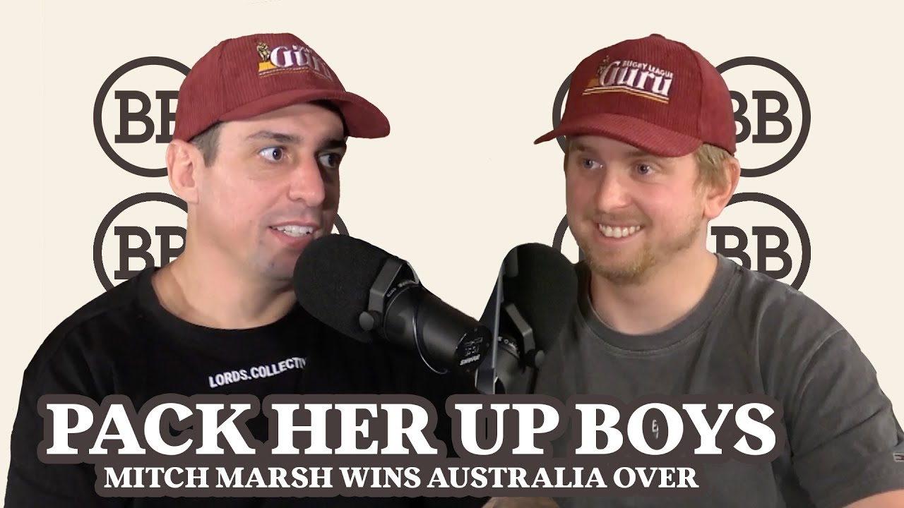Pack Her Up Boys - Mitch Marsh wins Australia over w/ Matty the ...