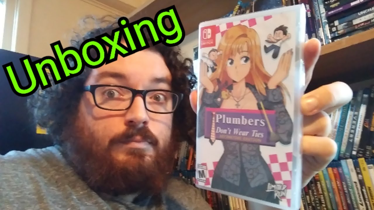 Plumbers Don't Wear Ties limited run nintendo switch unboxing - YouTube