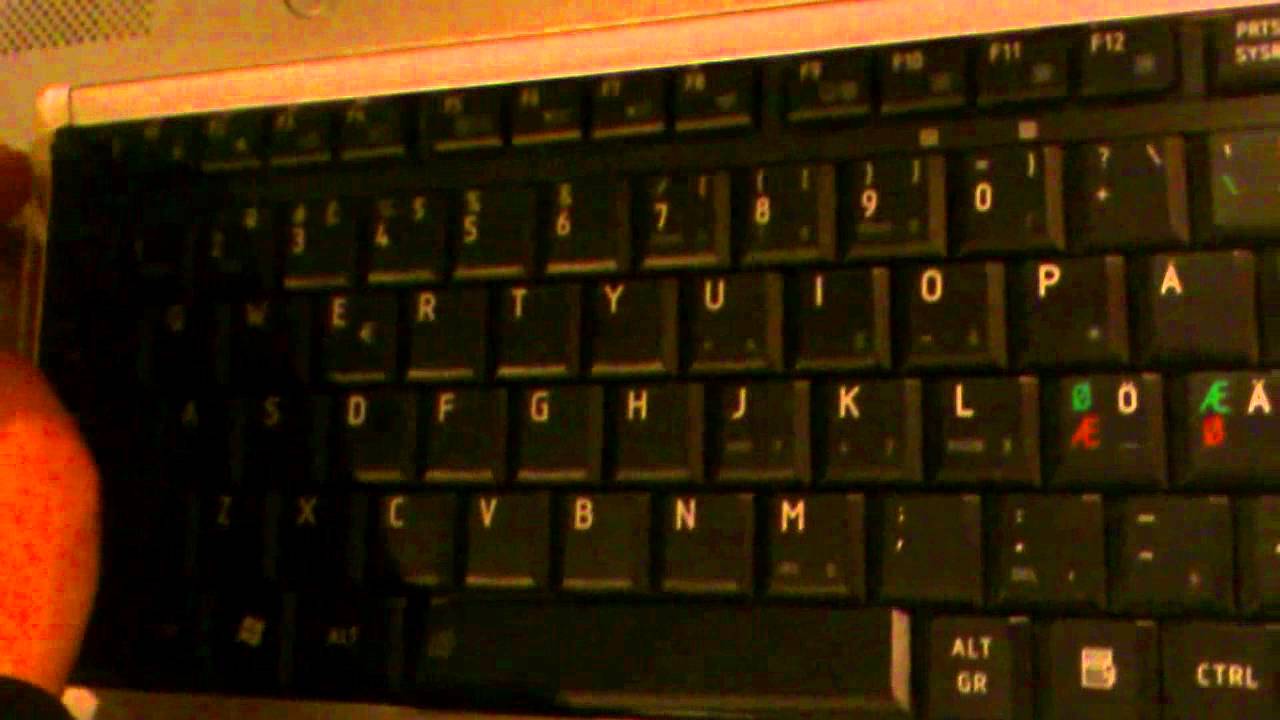 Jag visar min space knapp - YouTube