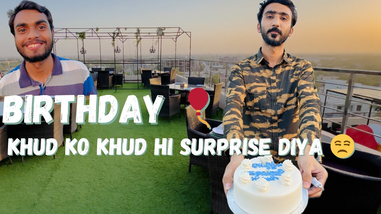 Surprising Myself on My Birthday! 🎉 Lunch at Multan's Expensive Rooftop ...
