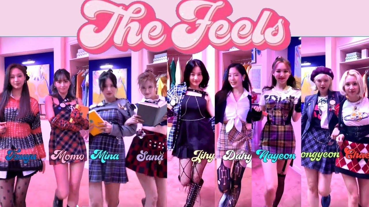 Twice The feels MV individual lines/screening - YouTube