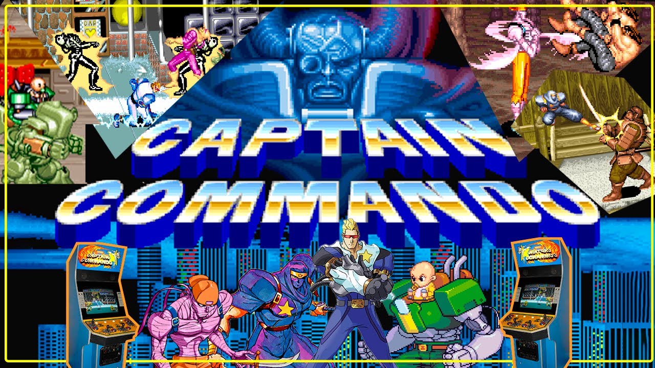CAPTAIN COMMANDO: La MASCOTA que Capcom OLVIDÓ - YouTube
