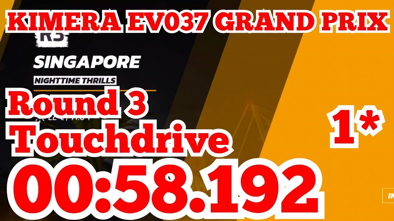 Asphalt Unite [Touchdrive] 00:58.192 | Round 3 | KIMERA EV037 GRAND ...