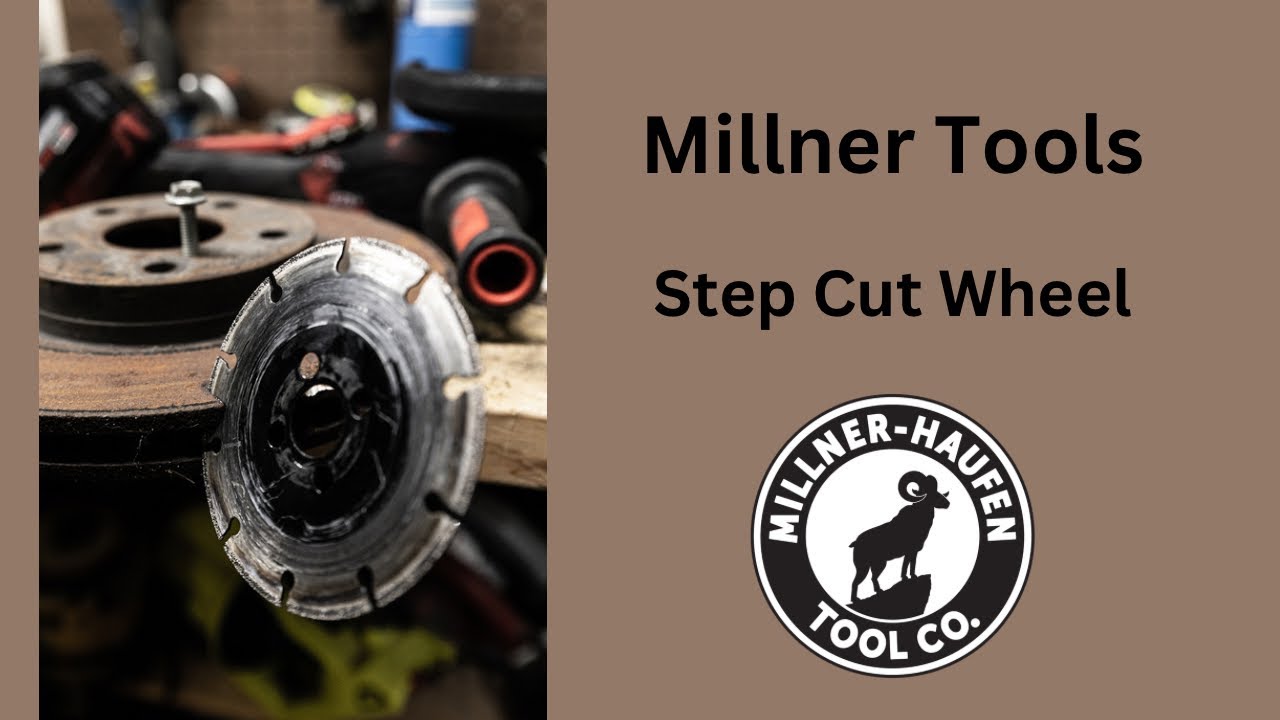 Millner Tools Step Cut Wheel - YouTube