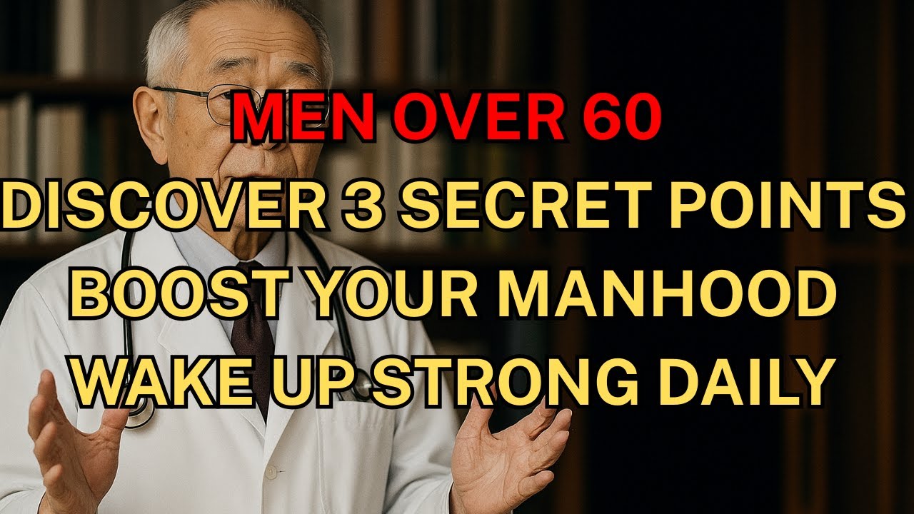 Men Over 60: Just Press 3 Points On Your Manhood And Wake Up Hard Every ...