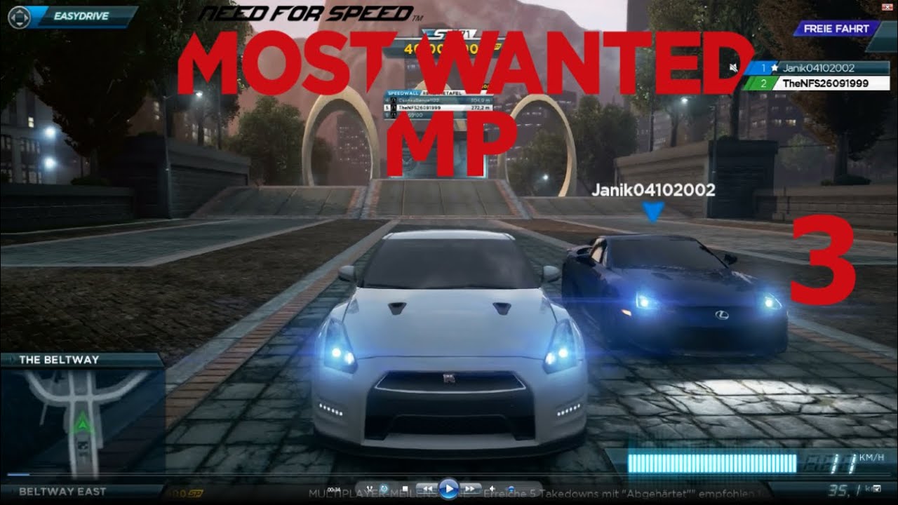 Need for Speed Most Wanted 2012 Multiplayer Part 3 mit xXJanikXDXx ...
