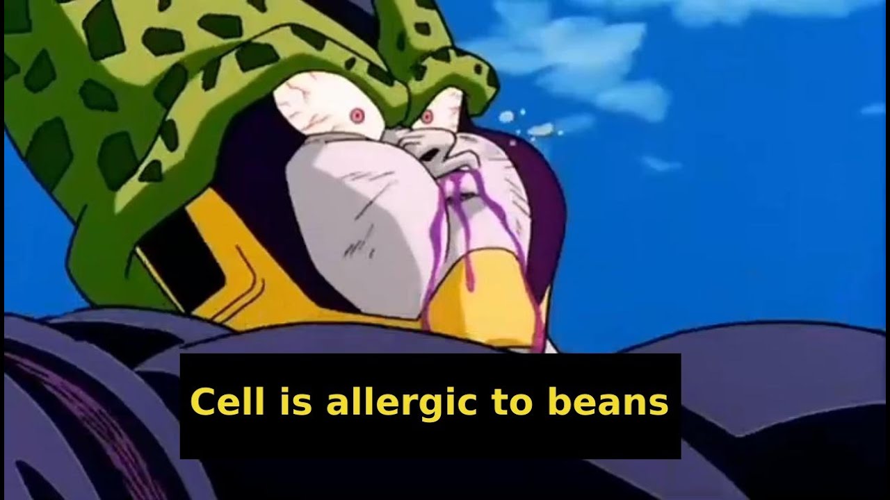 Goku's HILARIOUS Plan to Defeat Cell Allergic Reaction Showdown! 😂🍃 ...