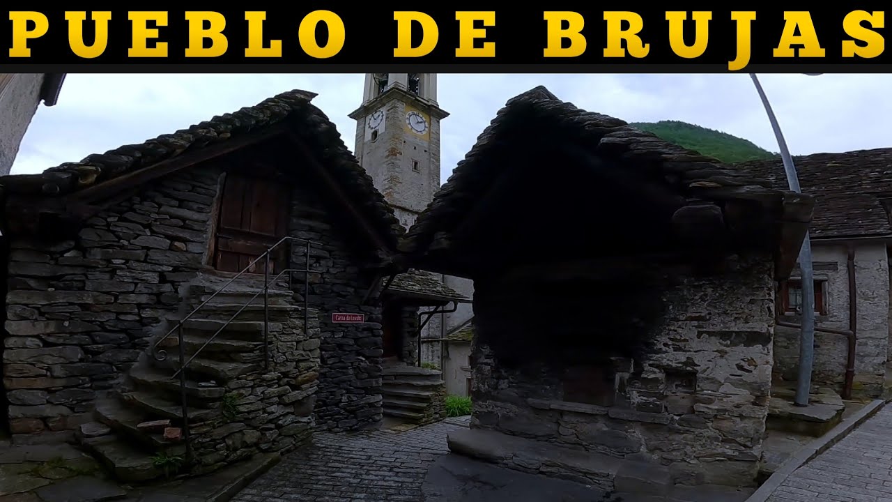😲 Un Pueblo de Brujas MISTERIOSO y Sin GENTE • Pueblo Legendario ⚜️ ...