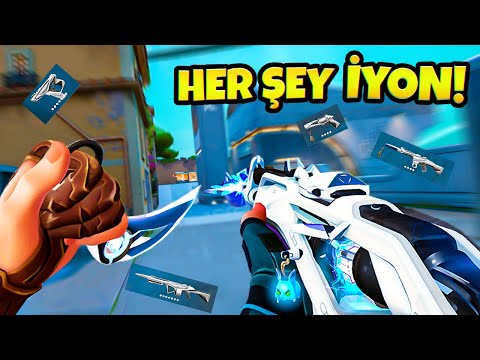 Tüm silahlara sadece İYON SKİNLERİNİ TAKTIM! VALORANT