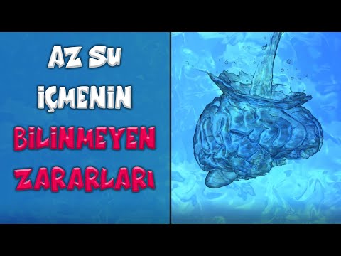 AZ SU İÇMENİN BİLİNMEYEN ZARARLARI