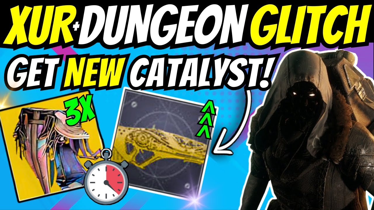 XUR & SUNDERED DOCTRINE GLITCH! New DUNGEON World First Race, Bungie ...