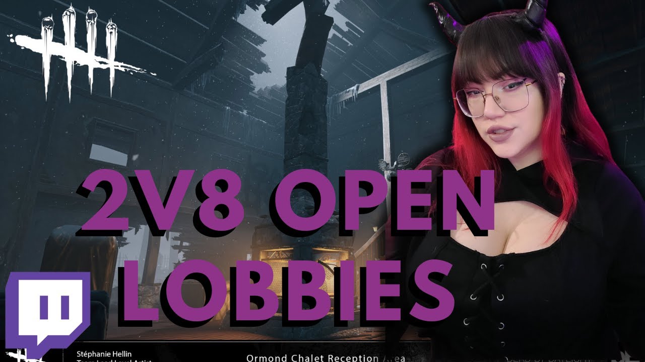 Dead by Daylight 2v8 Open Lobbies | PixelxKitten Twitch Livestream - YouTube