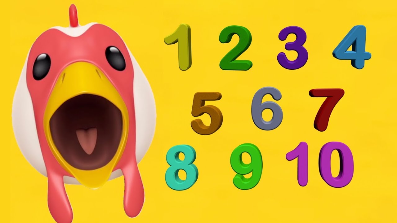 เพลง 1234 (นับ 1-10 ) | Number song | Kids song - YouTube