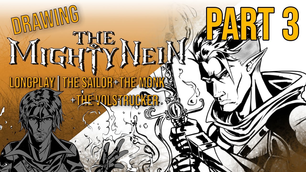 Drawing Mighty Nein Part 3 | The Sailor the Monk + The Volstrucker ...