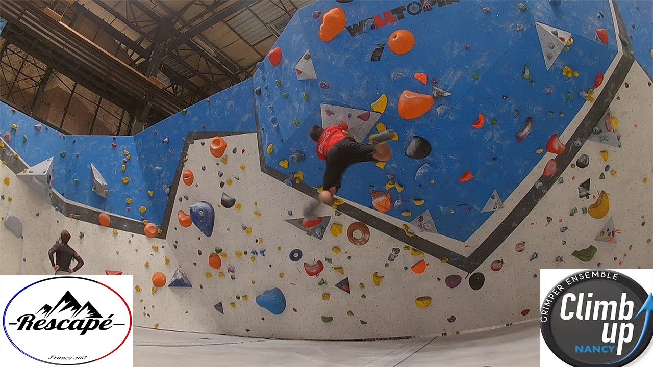 Je grimpe à Climb Up Nancy - YouTube