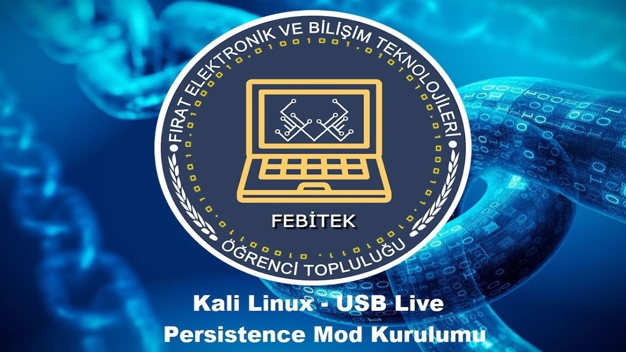 Kali Linux - USB Live Persistence Mod Kurulumu - YouTube