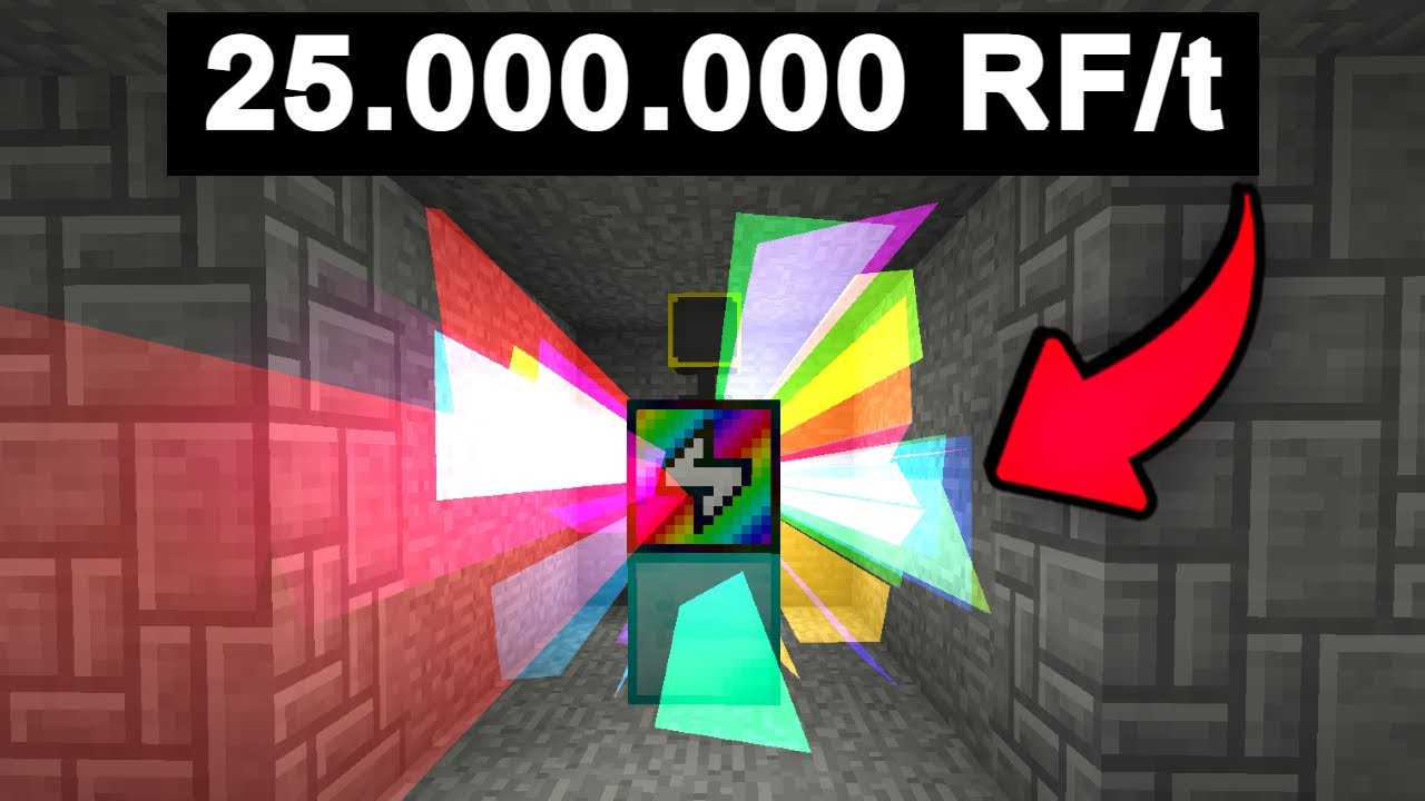 COMO FAZER O MELHOR GERADOR DE ENERGIA! RAINBOW GENERATOR! StoneBlock ...