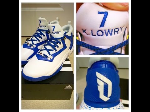 Mi Adidas Custom D Lillard 2 "Kyle Lowry" All Star PE. Unboxing/Review ...