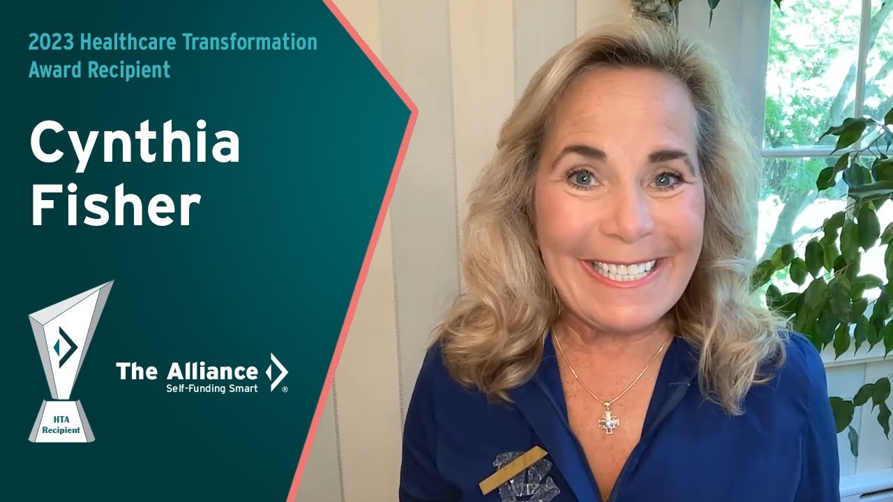 Cynthia Fisher | 2023 Healthcare Transformation Award Recipient - YouTube