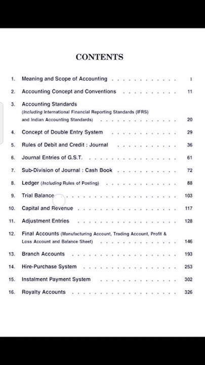 Financial Accounting Syllabus 2024-25 newly updated || Bcom 1 year syllabus || #bcom #accounting ...