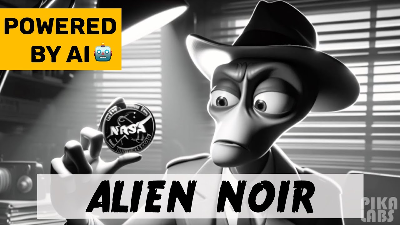 NASA and the Aliens: A Cosmic Crime Story, AI Cartoon Movie, short film ...