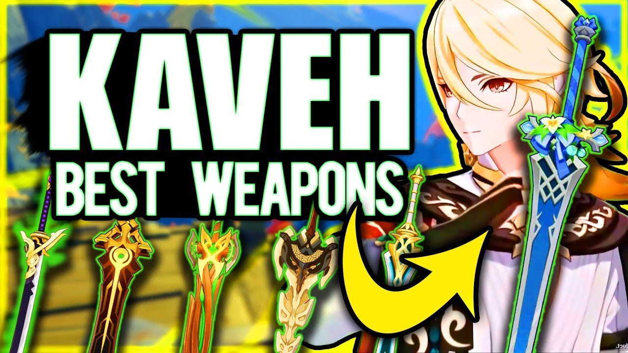 2024 Best Kaveh Weapons for 3 Kaveh Builds! Genshin Impact - YouTube