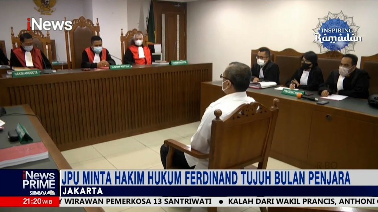 Ferdinand Hutahaean Dituntut 7 Bulan Penjara Kasus Penodaan Agama Part ...