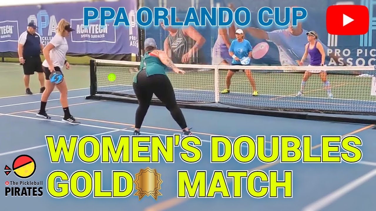 Pickleball Women's Doubles Gold Medal Match PPA Orlando Cup 2011 - YouTube