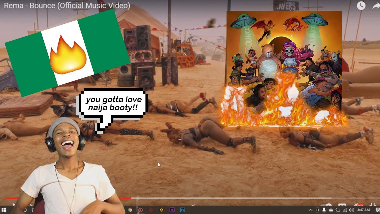 Rema - Bounce (Official Music Video) | REACTION - YouTube